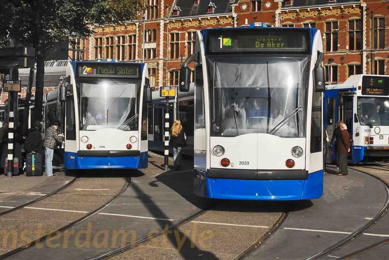 Getting around Amsterdam by tram, metro, bus, and ferry