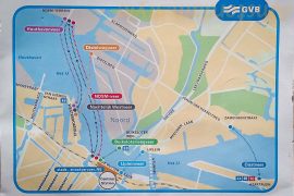 Amsterdam Public Transportation Map - Free Metro, Tram, & Bus Map